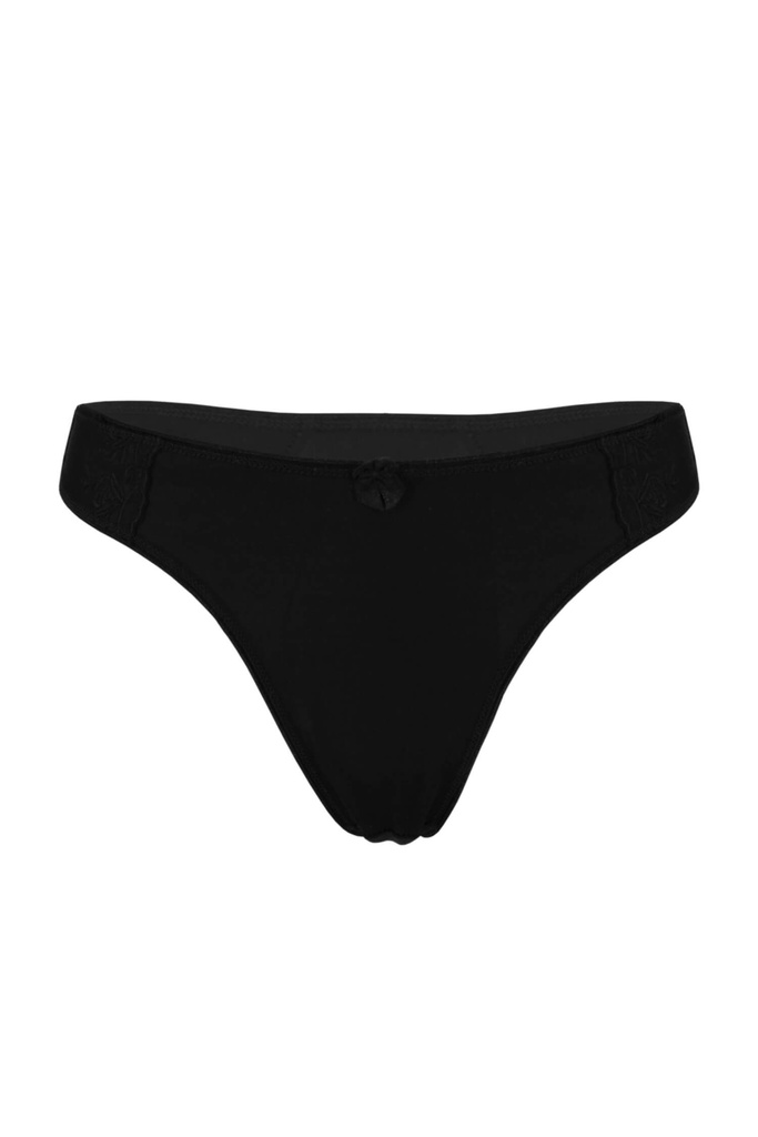 Martina tanga kalhotky B30 černá velikost: XL